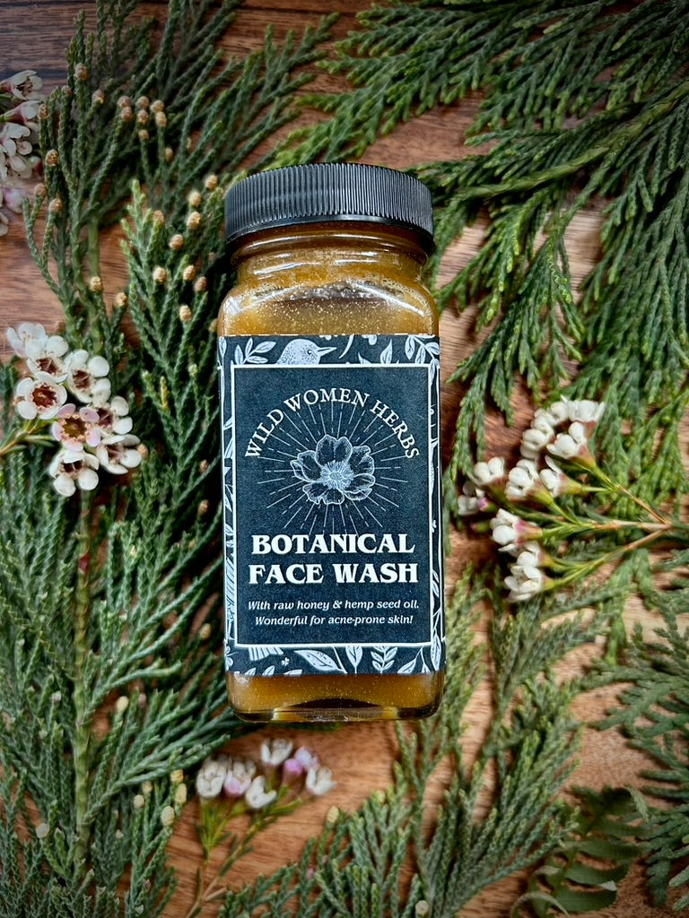 Botanical Face Wash – Wild Women Herbs